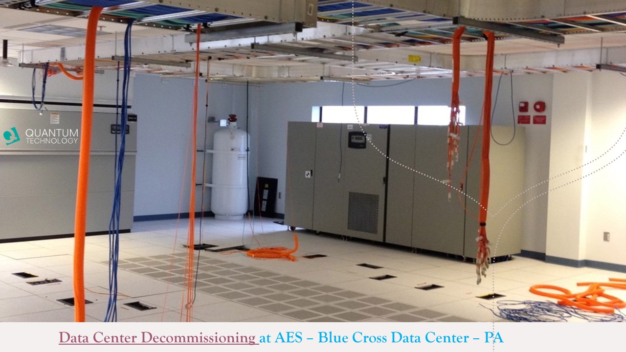 PPT – Data Center Decommissioning at AES – Blue Cross Data Center – PA ...