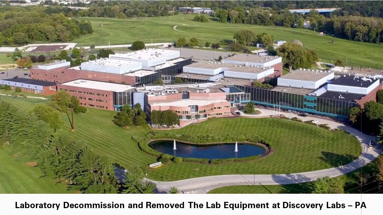PPT – Laboratory Decommission and Removed The Lab Equipment at ...