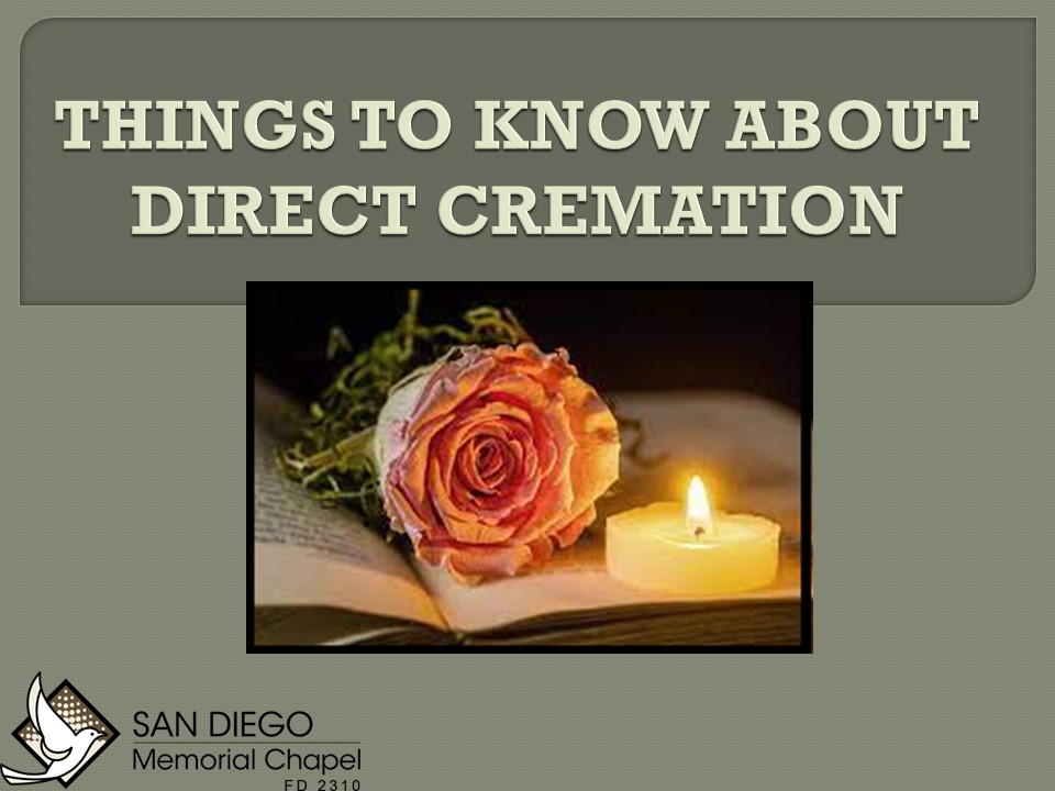 THINGS TO KNOW ABOUT DIRECT CREMATION presentation | free to download