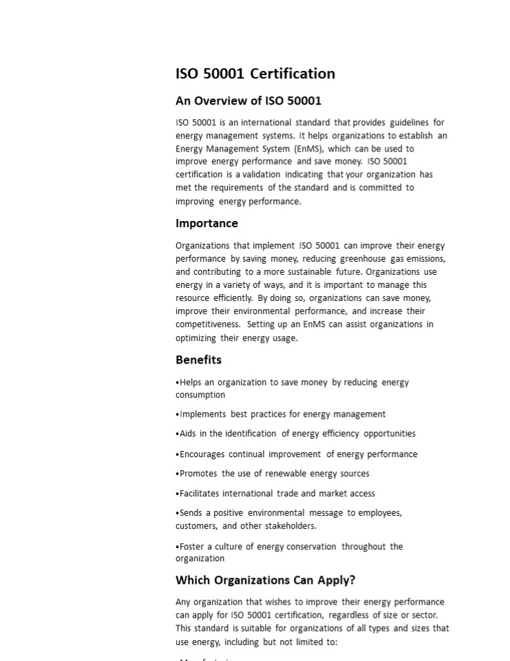 iso 50001 audit checklist presentation | free to download