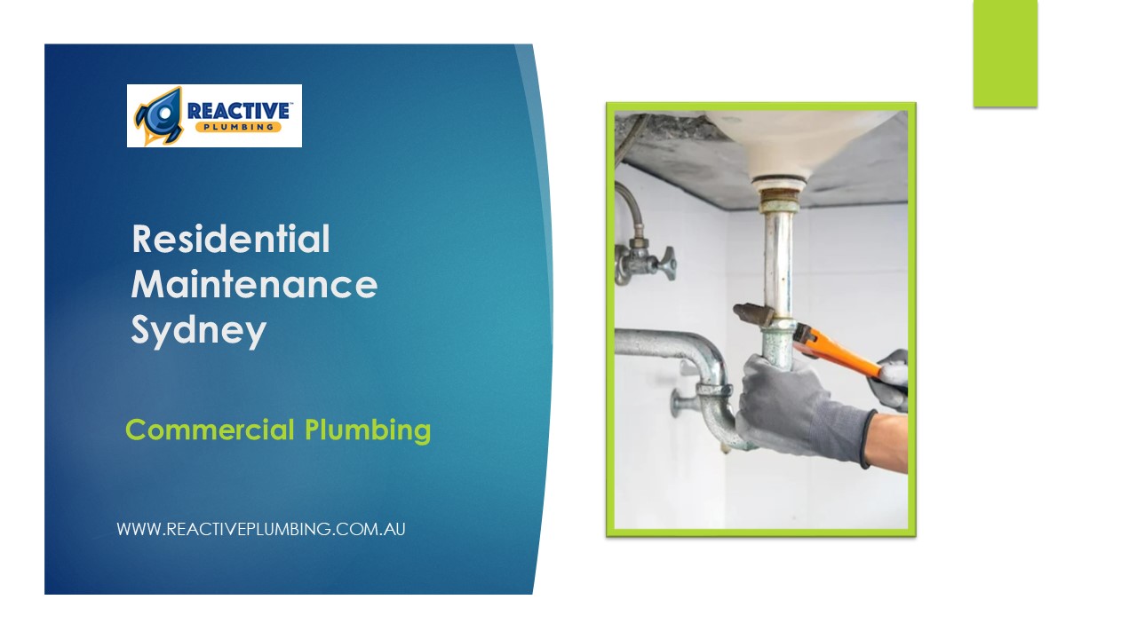 PPT – Residential Maintenance Sydney | Commercial Plumbing PowerPoint presentation | free to ...