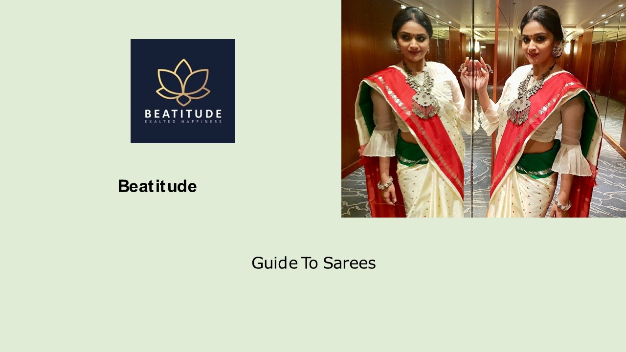 Guide To Sarees presentation | free to download