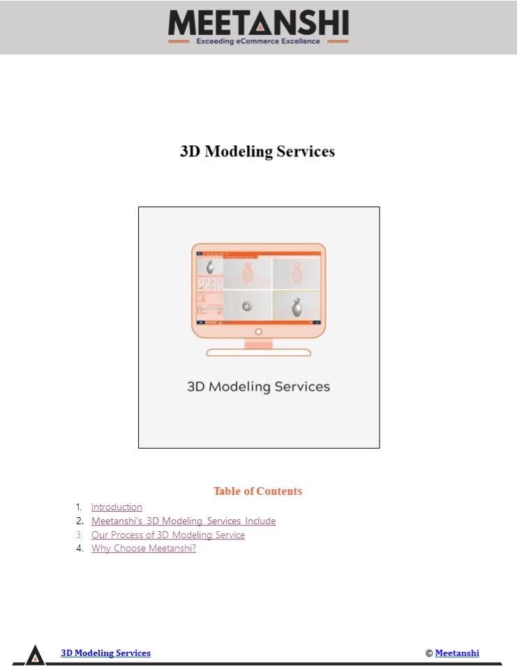 PPT – 3D Modeling Services PowerPoint presentation | free to download ...