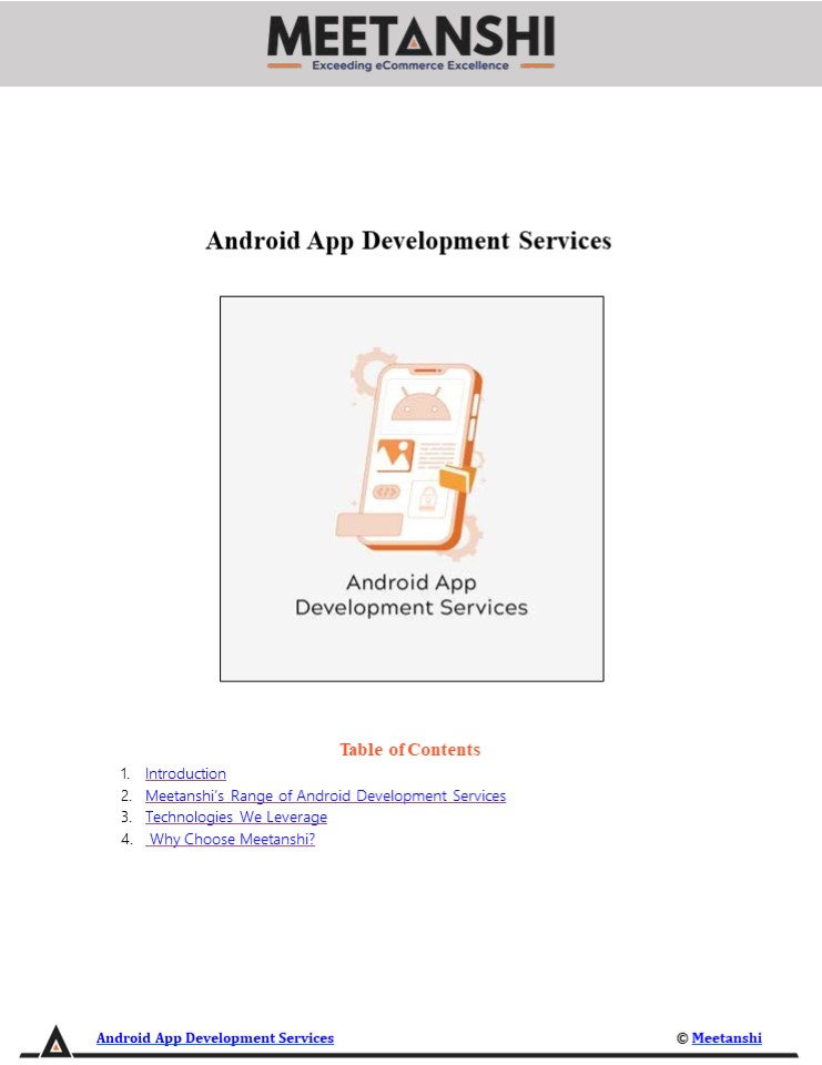 PPT – Android App Development Services PowerPoint presentation | free ...