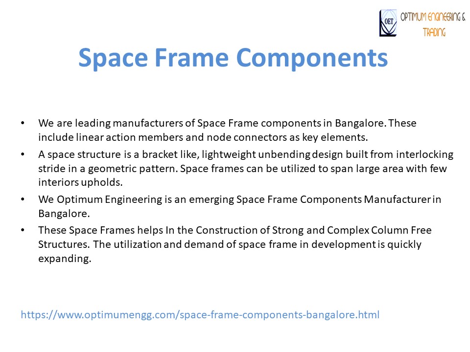Space Frame Components in Bangalore-Space Frame Structure presentation ...