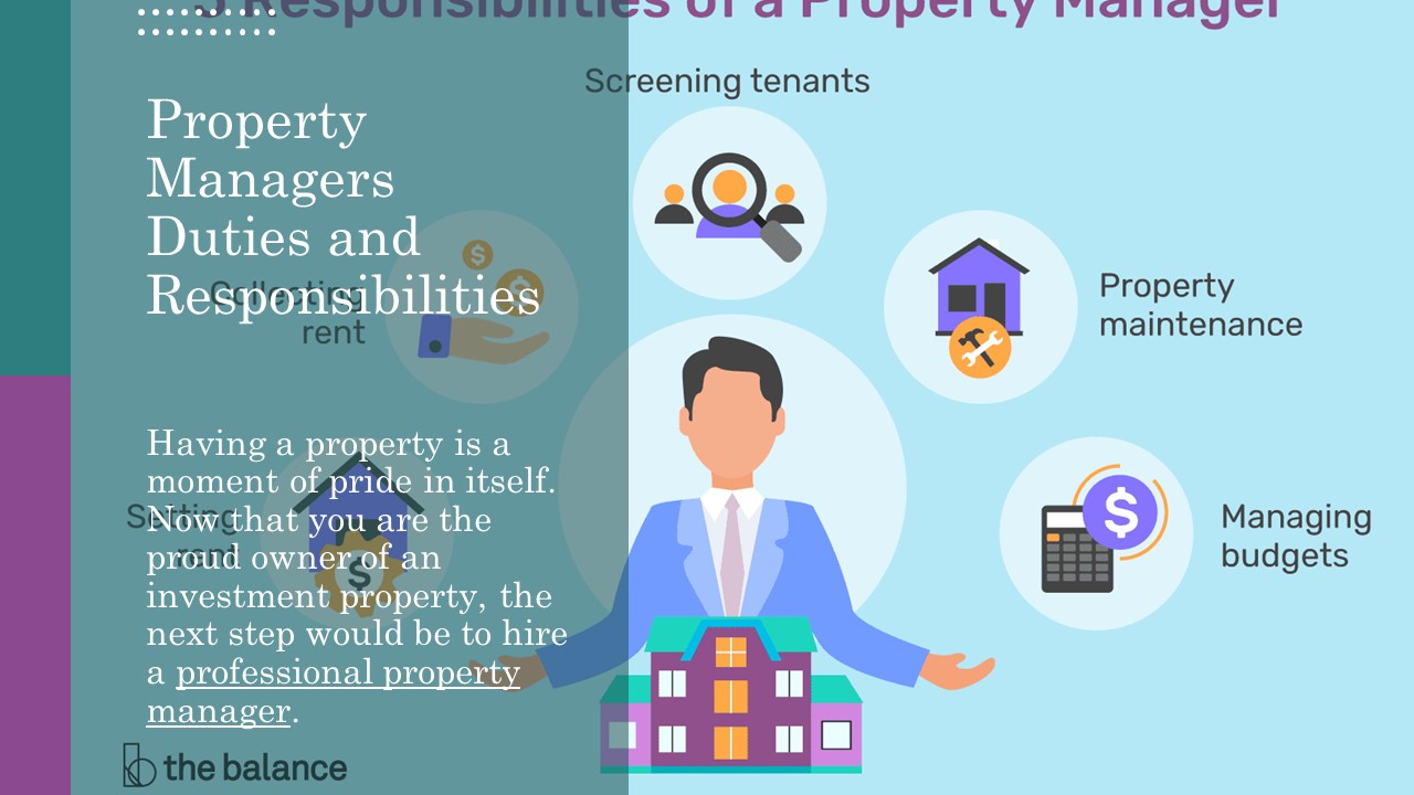 Property Managers Duties and Responsibilities presentation | free to ...
