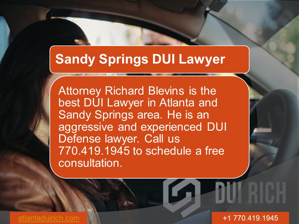 Sandy Springs DUI Lawyer presentation | free to download
