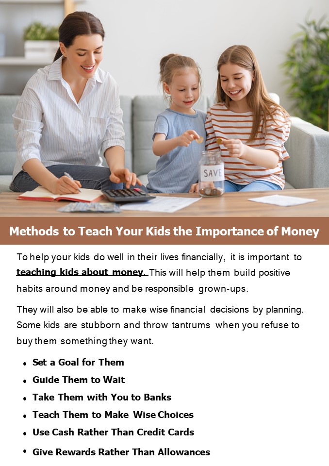 Methods to Teach Your Kids the Importance of Money presentation | free ...