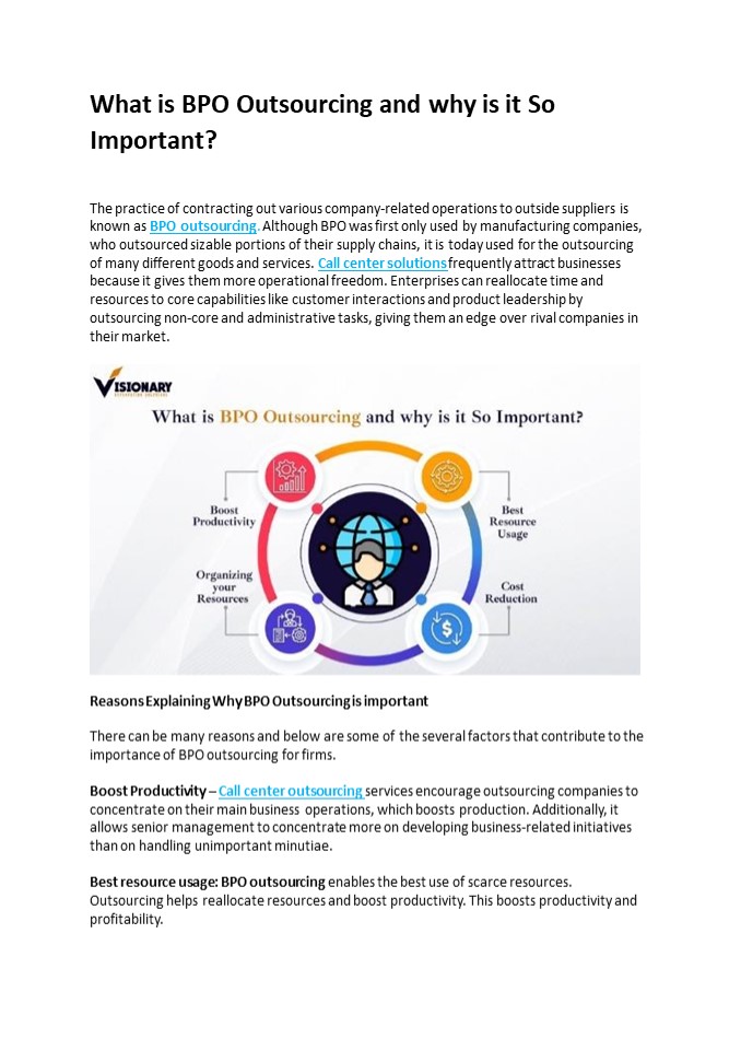 PPT – What is BPO Outsourcing and why is it So Important PowerPoint ...