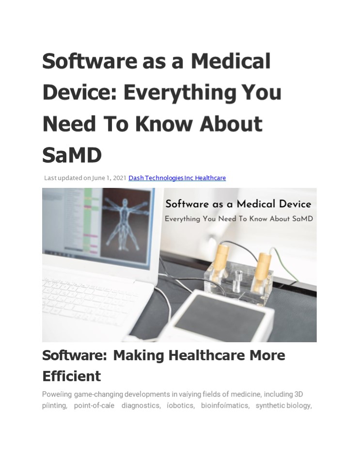 PPT – Software as a Medical Device: Everything You Need To Know About ...
