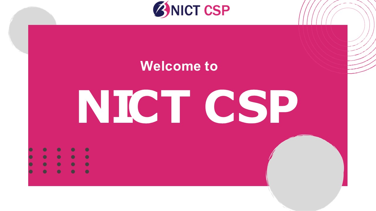 PPT – Apply for all bank csp with NICT CSP provider PowerPoint presentation | free to download ...
