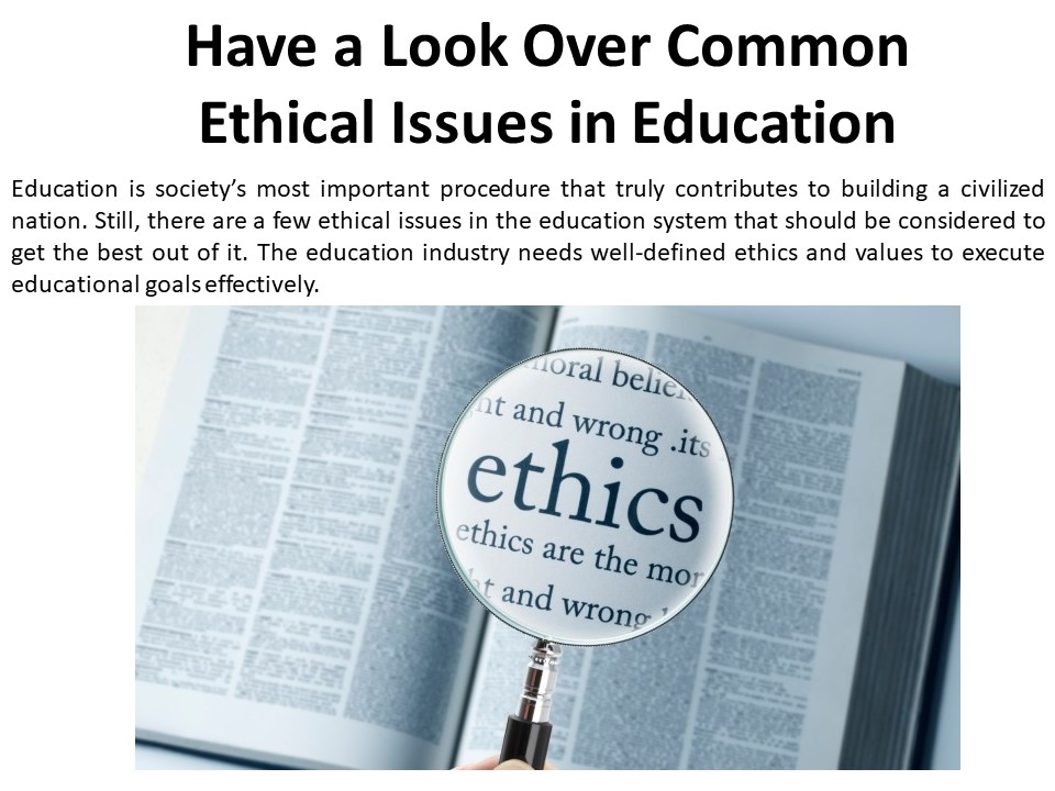 PPT – See common ethical issues in the classroom PowerPoint ...