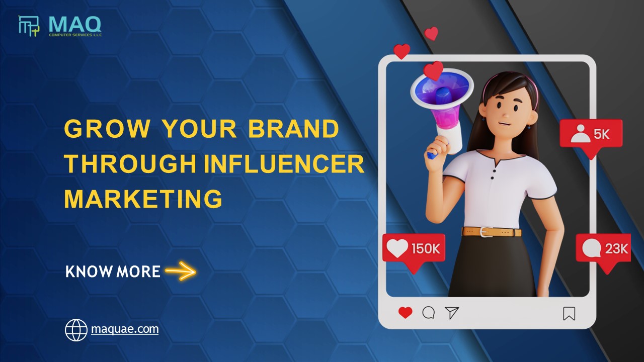 The Benefits Of Influencer Marketing | MAQ Computer Services Dubai, UAE presentation | free to view