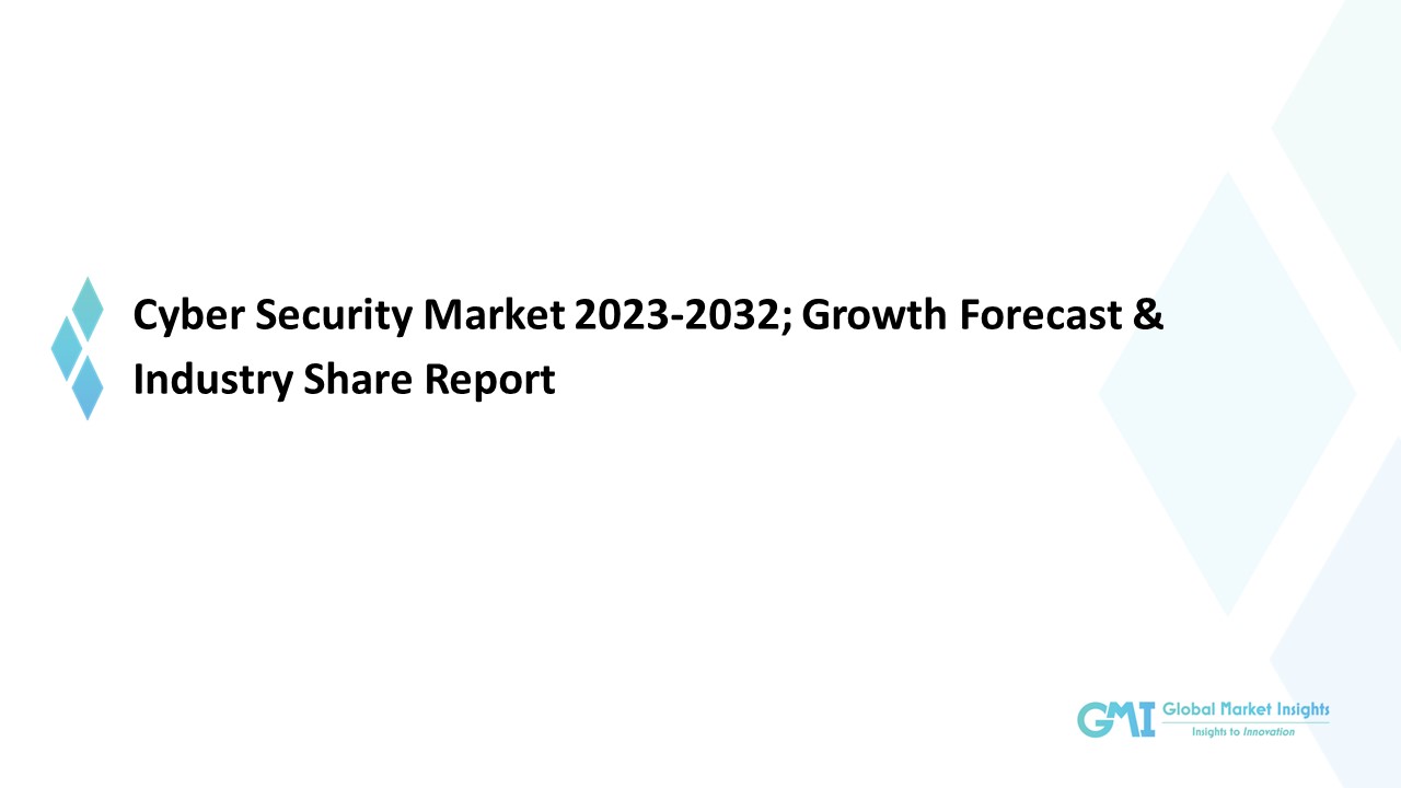 PPT – Cyber Security Market 2023-2032; Growth Forecast & Industry Share ...
