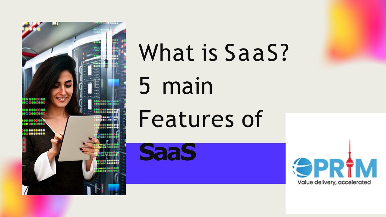 What is SaaS? 5 main Features of SaaS presentation | free to download