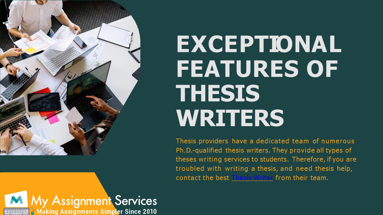 Get Help from Qualified Thesis Writers for Writing a Lengthy but ...