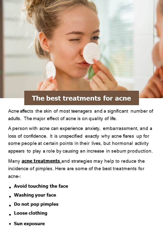 PPT – The best treatments for acne PowerPoint presentation | free to ...