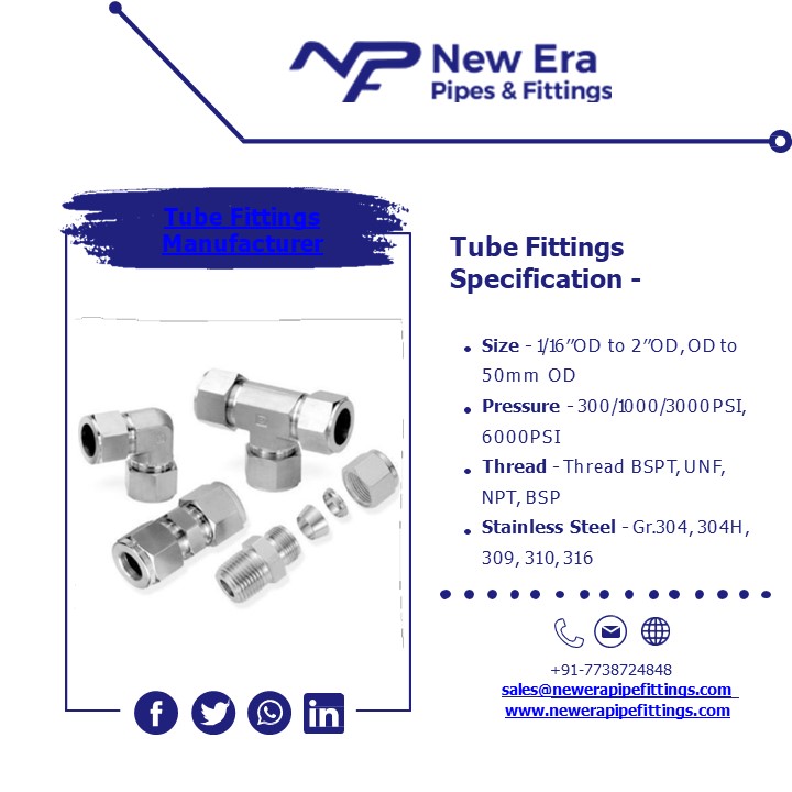 PPT – Tube Fittings | Buttweld End Cap | Valves - New Era Pipes and ...