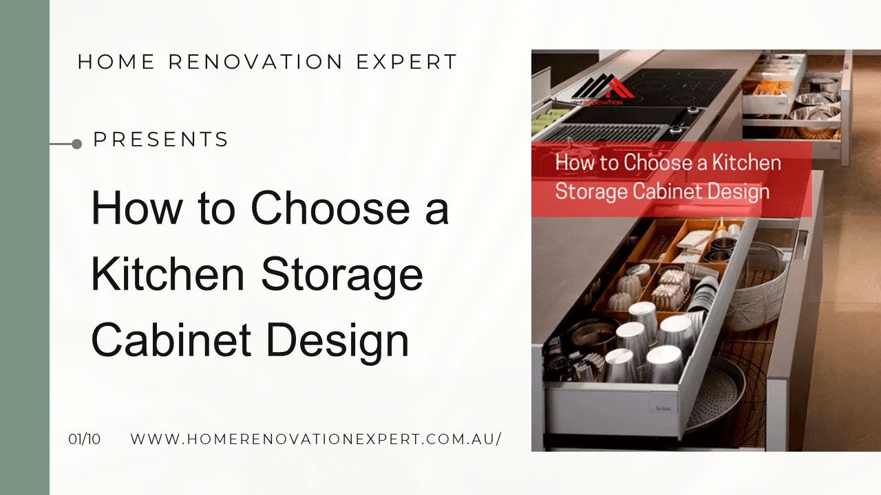 PPT – How to Choose a Kitchen Storage Cabinet Design PowerPoint ...