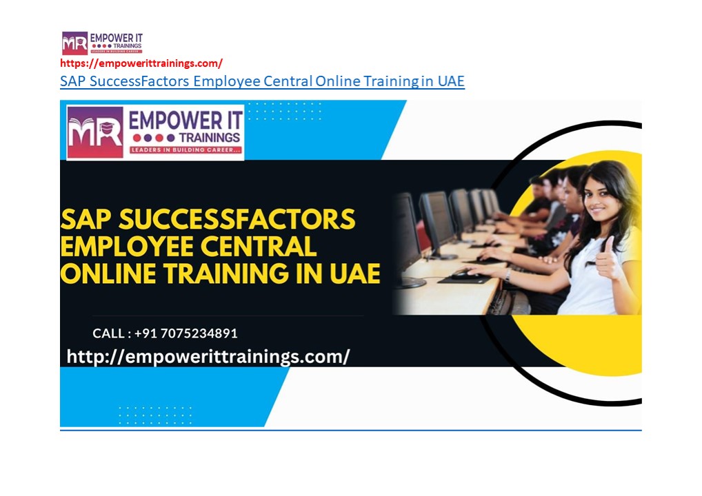 PPT – SAP SuccessFactors Employee Central Online training in UAE ...
