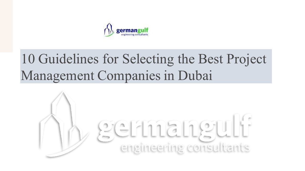 PPT – 10 Guidelines for Selecting the Best Project Management Companies ...