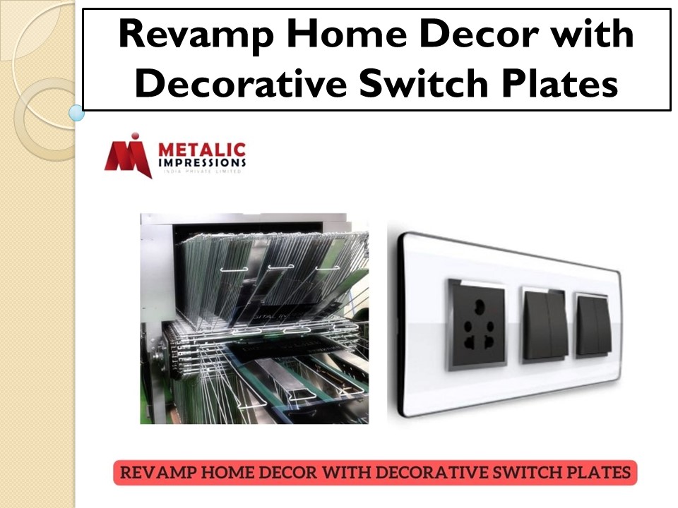 Revamp Home Decor with Decorative Switch Plates presentation | free to ...