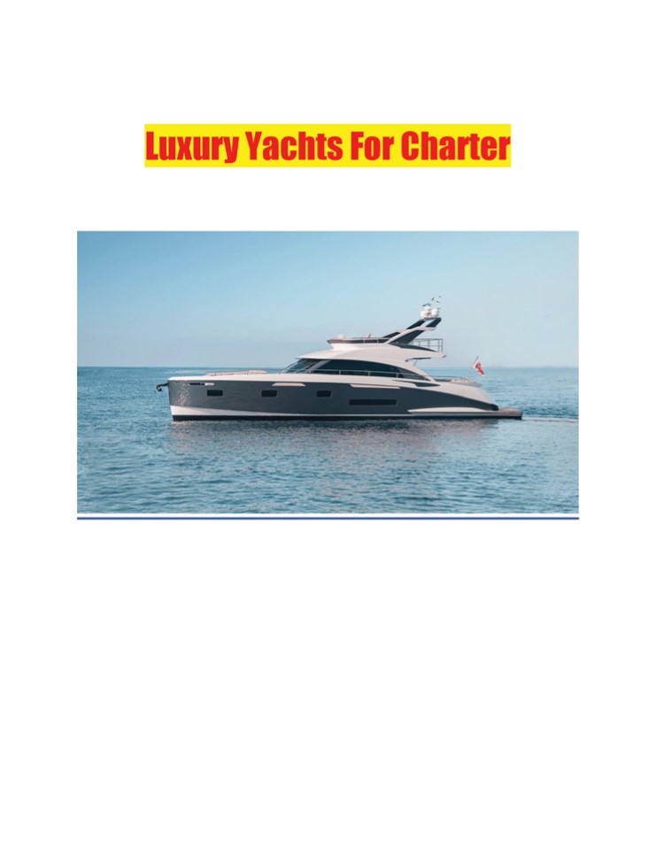 PPT – Luxury Yachts For Charter PowerPoint presentation | free to ...