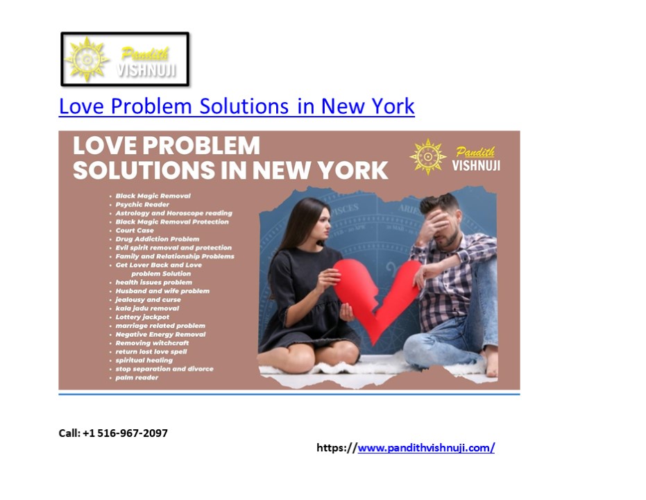 PPT – Famous Indian Love Problem Solutions in New York ...