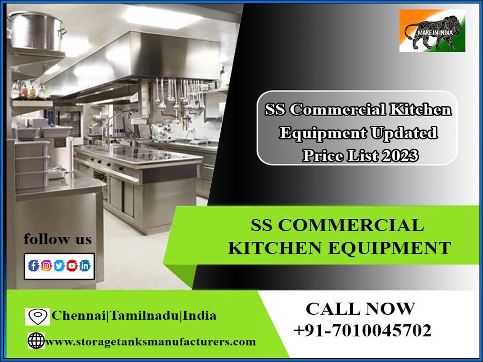 SS Commercial Kitchen Equipment Chennai, Bangalore, Trichy, Tirupati ...