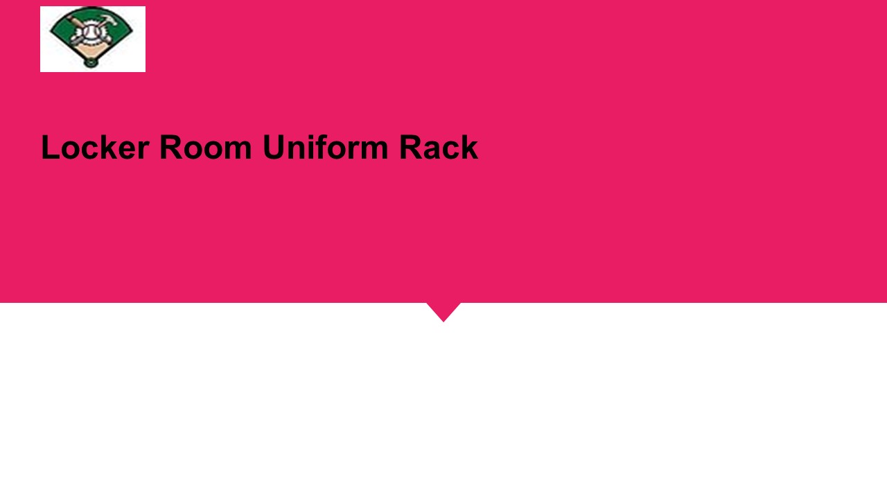 PPT – Locker Room Uniform Rack PowerPoint presentation | free to ...