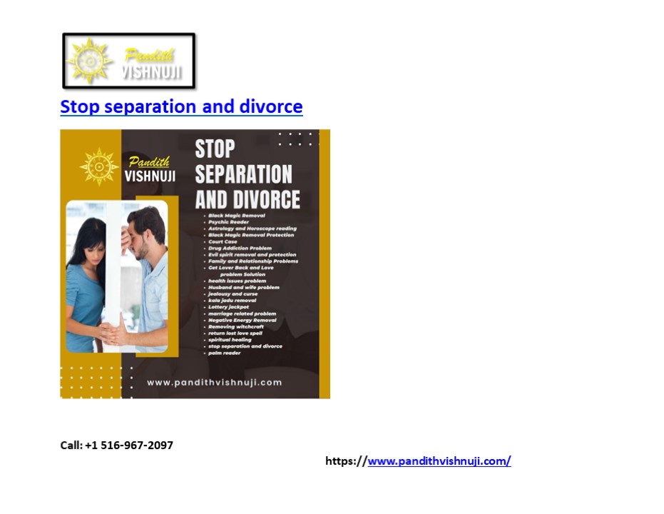 PPT – Stop separation and divorce - pandithvishnuji PowerPoint ...