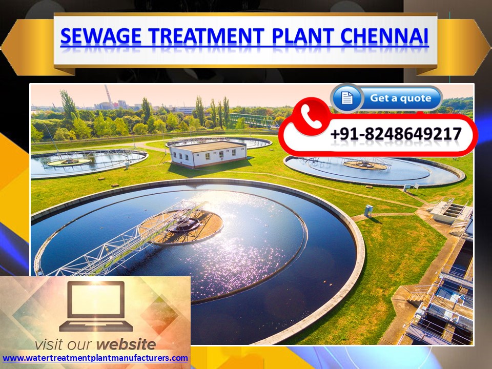 Sewage Treatment Plant Chennai presentation | free to download