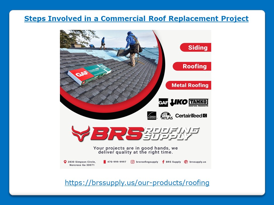 PPT – Steps Involved in a Commercial Roof Replacement Project PowerPoint presentation | free to ...