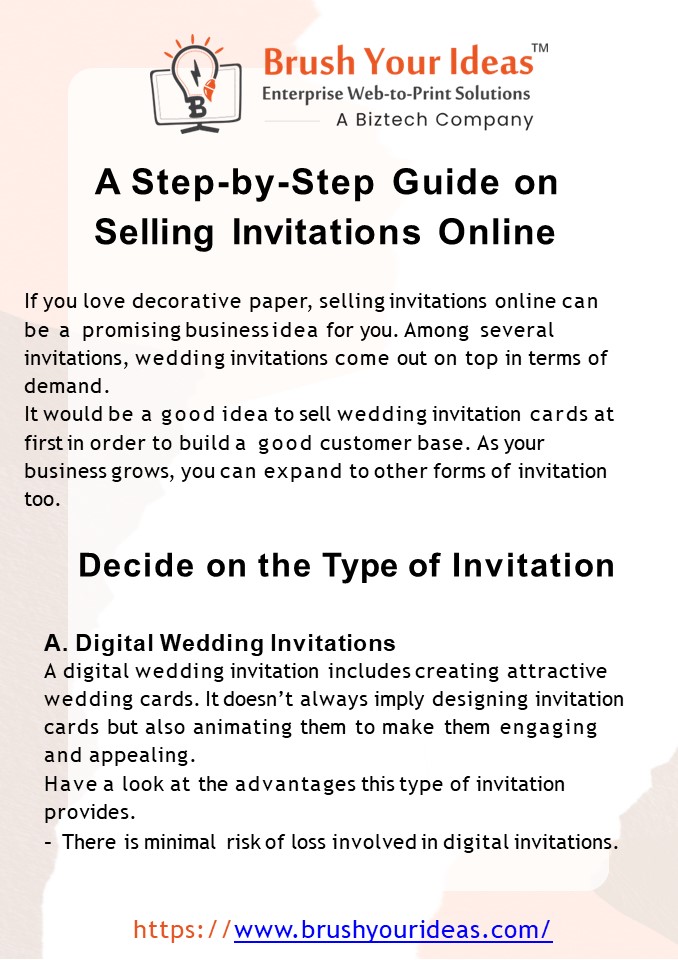 PPT – A Step-by-Step Guide on Selling Invitations Online PowerPoint ...