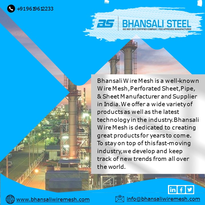 PPT – Wire Mesh | Perforated Sheet | Perforated Pipe | by Bhansali Wire ...
