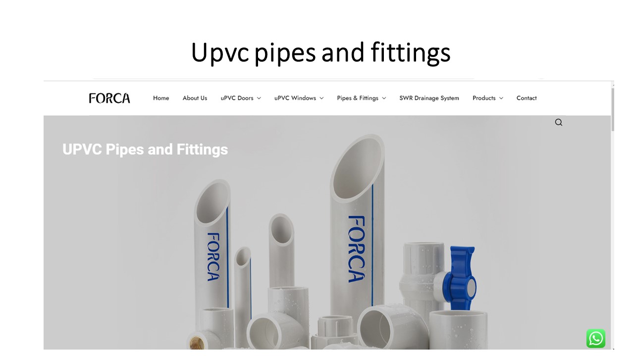 Choose high-quality UPVC pipes and fittings in India! presentation ...