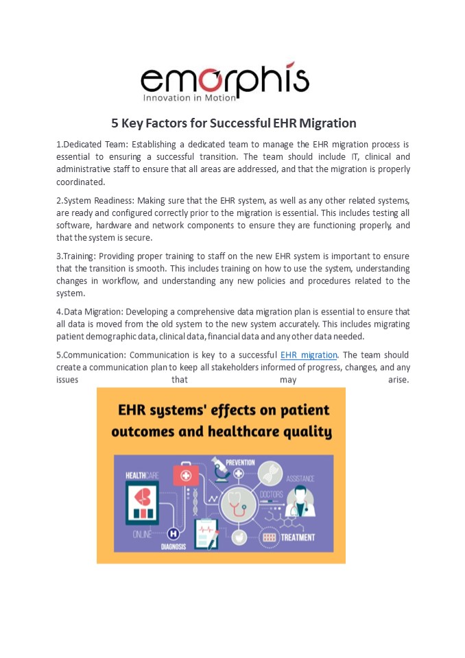 PPT – 5 Key Factors for Successful EHR Migration PowerPoint presentation | free to download - id ...