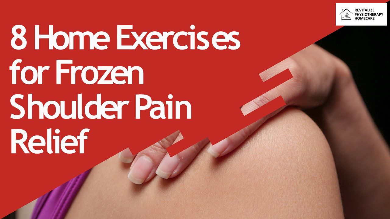 8 Home Exercises For Frozen Shoulder Pain Relief Presentation Free To