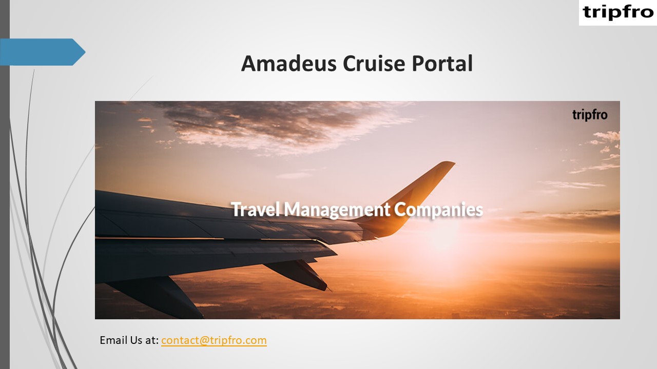 PPT – Amadeus Cruise Portal PowerPoint presentation | free to download - id: 96c05b-MmZjN