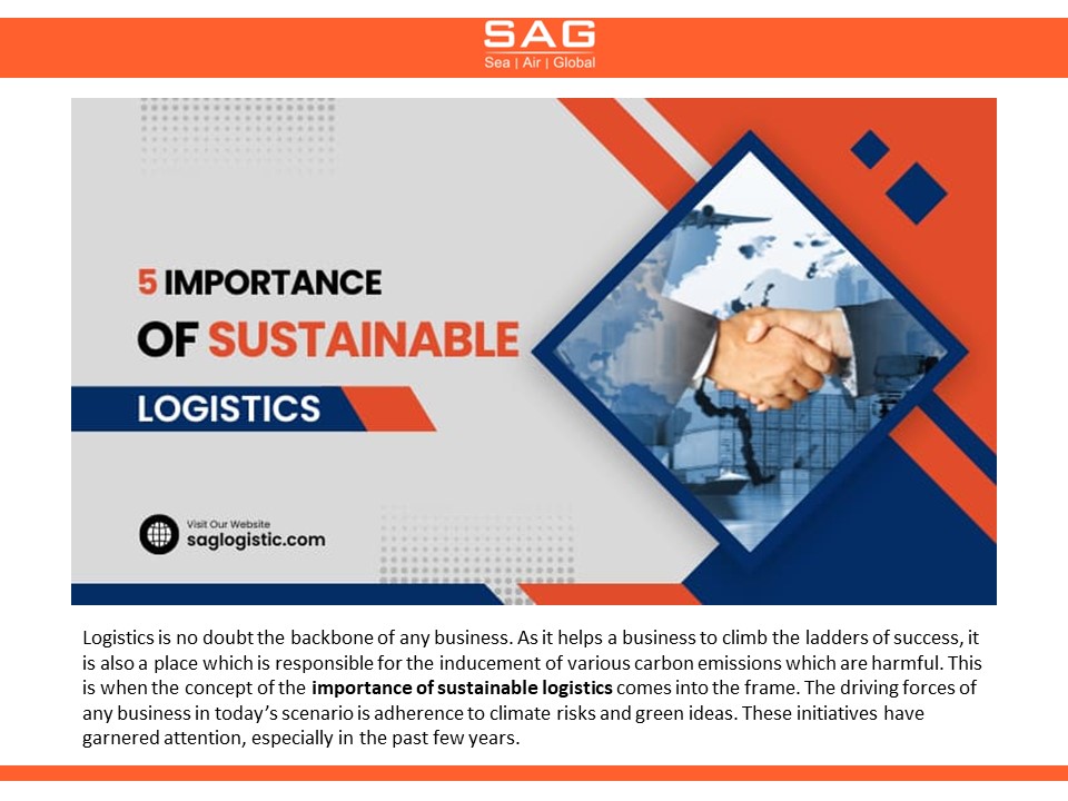 PPT – 5 Importance of Sustainable Logistics PowerPoint presentation ...