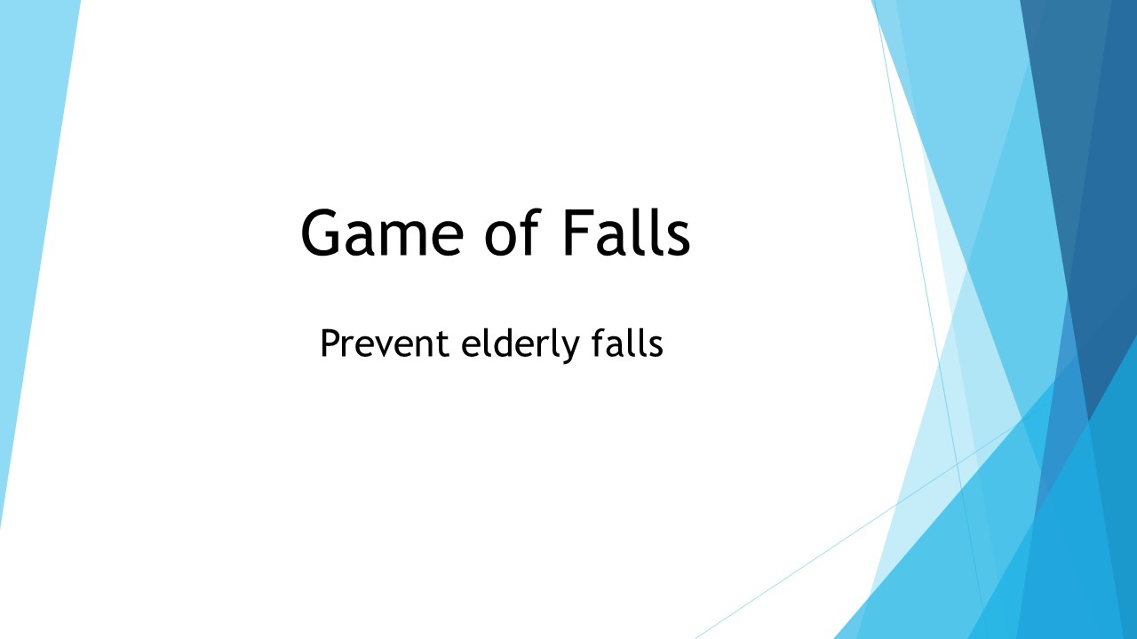 Prevent elderly falls presentation | free to download