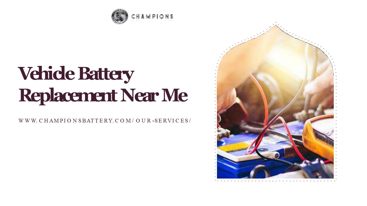 vehicle battery replacement presentation | free to download
