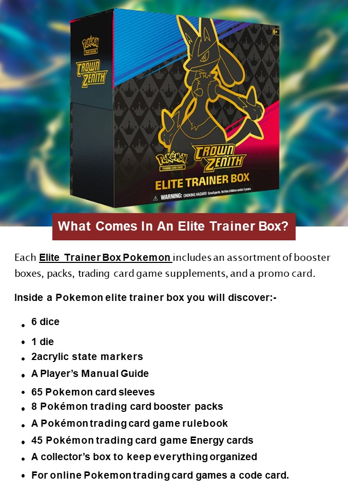 What Comes In An Elite Trainer Box? presentation | free to download