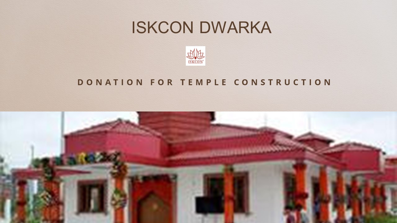 PPT – Support ISKCON Dwarka With Donation For Temple Construction ...