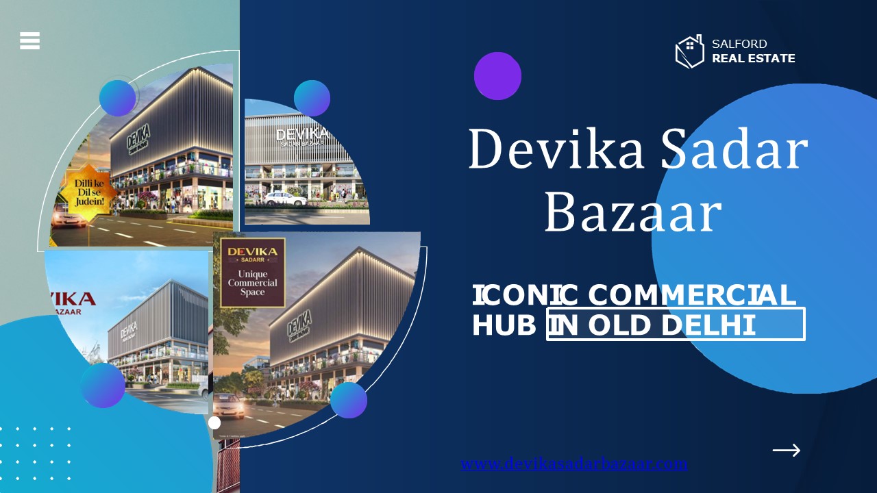 Devika Sadar Bazaar is an iconic commercial hub in old Delhi presentation | free to download