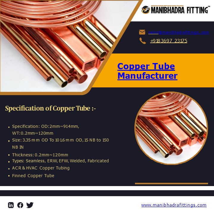 Medical Gas Copper Pipe Mexflow Copper Pipes And Tubes Indigo Copper Pipe Manibhadra Fitting