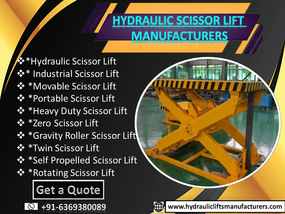 PPT – Hydraulic Scissor Lift Manufacturers | Industrial Scissor Lift ...