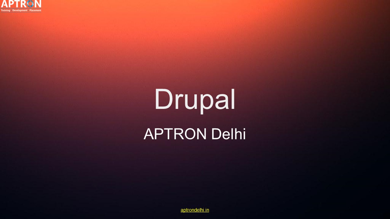 PPT – Drupal Training in Delhi PowerPoint presentation | free to download - id: 96dbcf-ODVkZ
