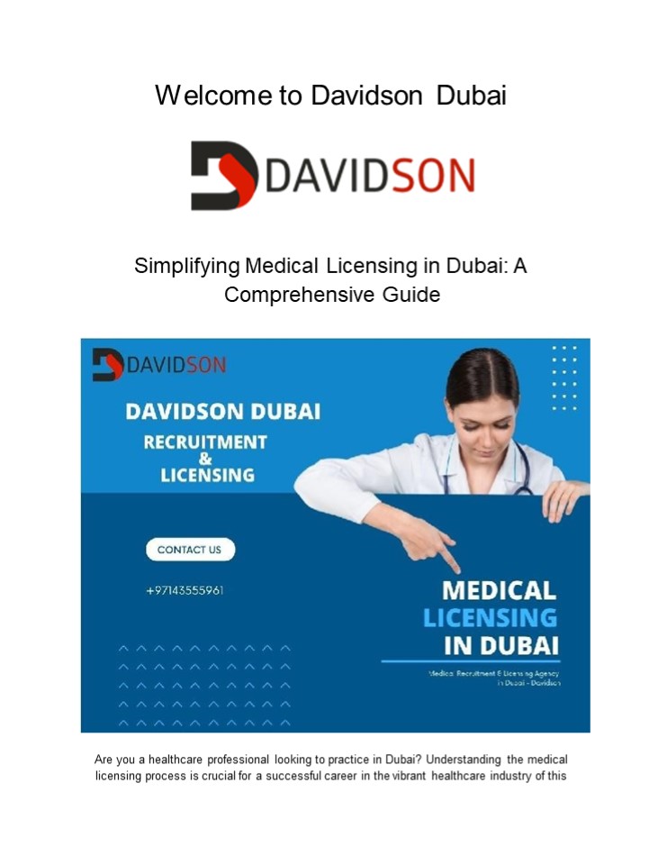PPT – Simplifying Medical Licensing in Dubai: A Comprehensive Guide PowerPoint presentation ...