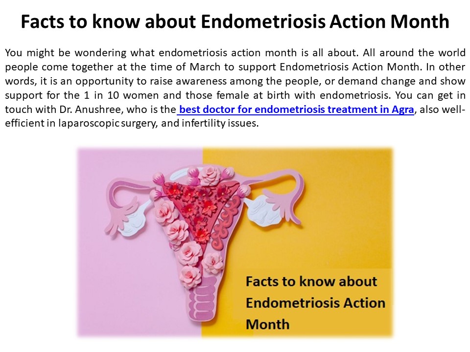 Endometriosis awareness month information presentation | free to download